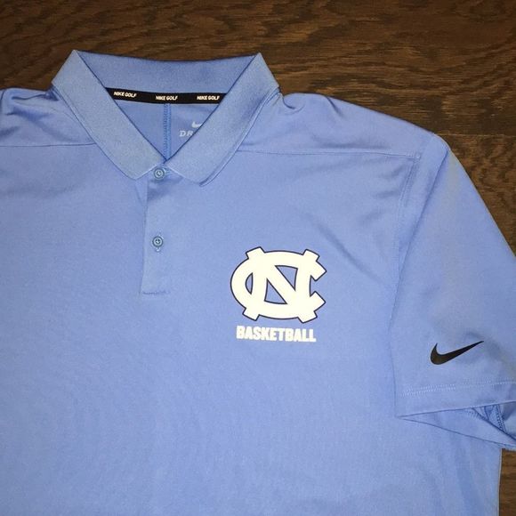 Nike | Shirts | Nike Golf Unc Team North Carolina Tar Heels Tarheels ...